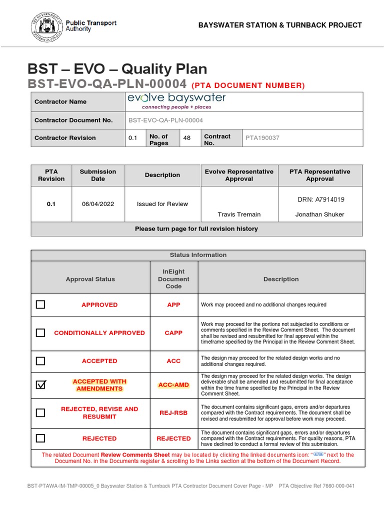 BST Evo Qa PLN 00004.0.1.ifi | PDF | Quality Management System | Quality Management