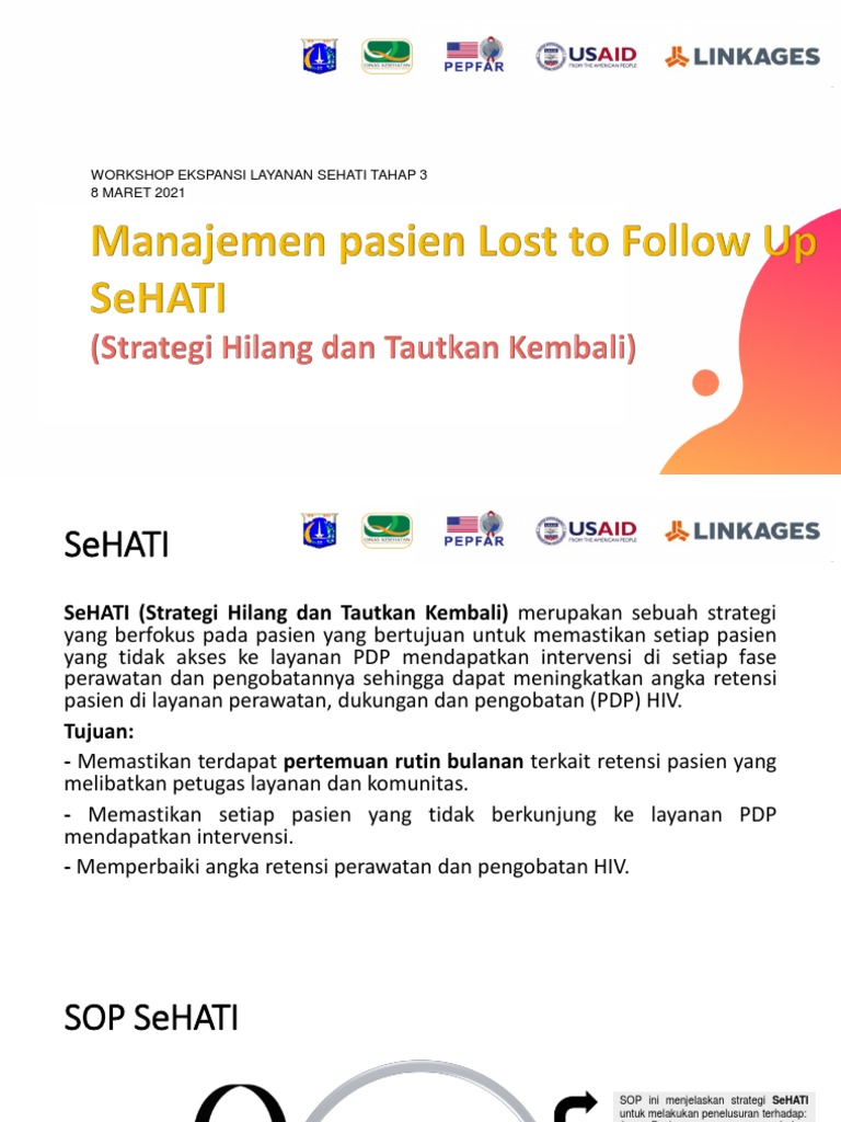Materi Dr. Rosalia Linna Juniar - SOP SeHATI Penelusuran Dan Pertemuan ...