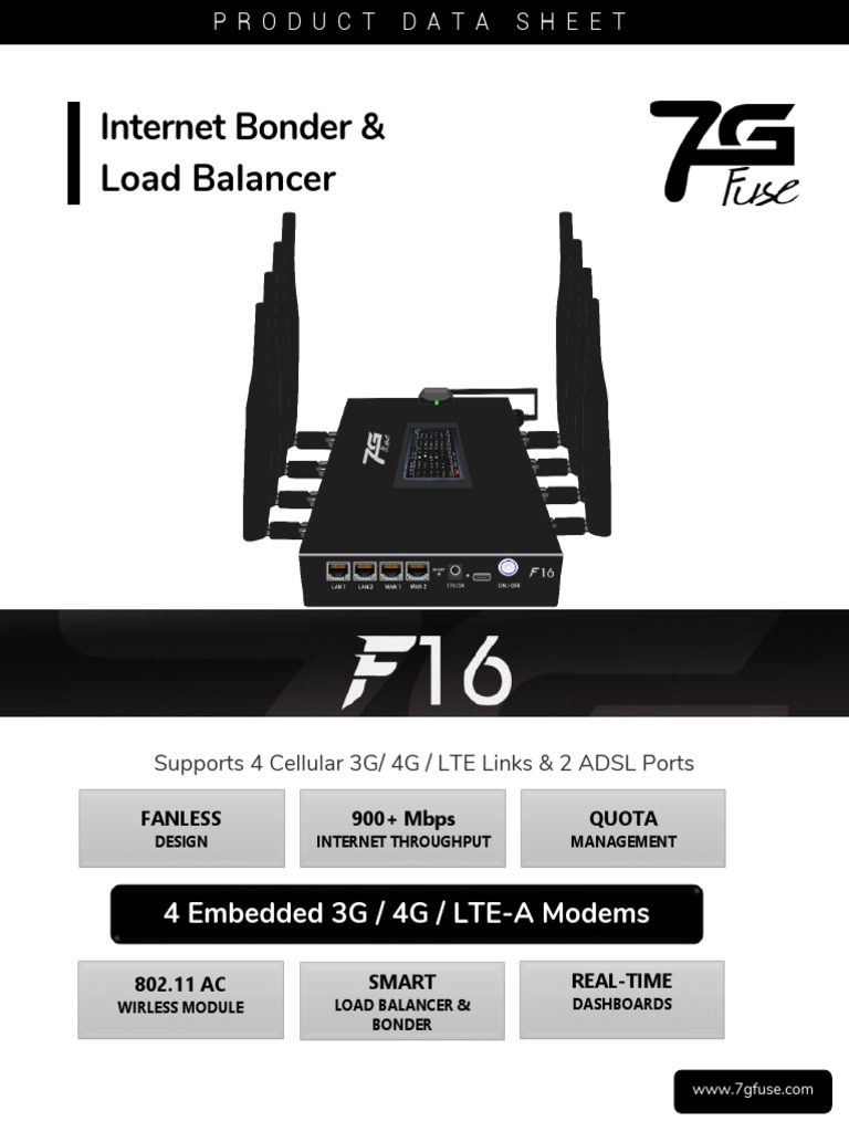 Datasheet F 16 | PDF