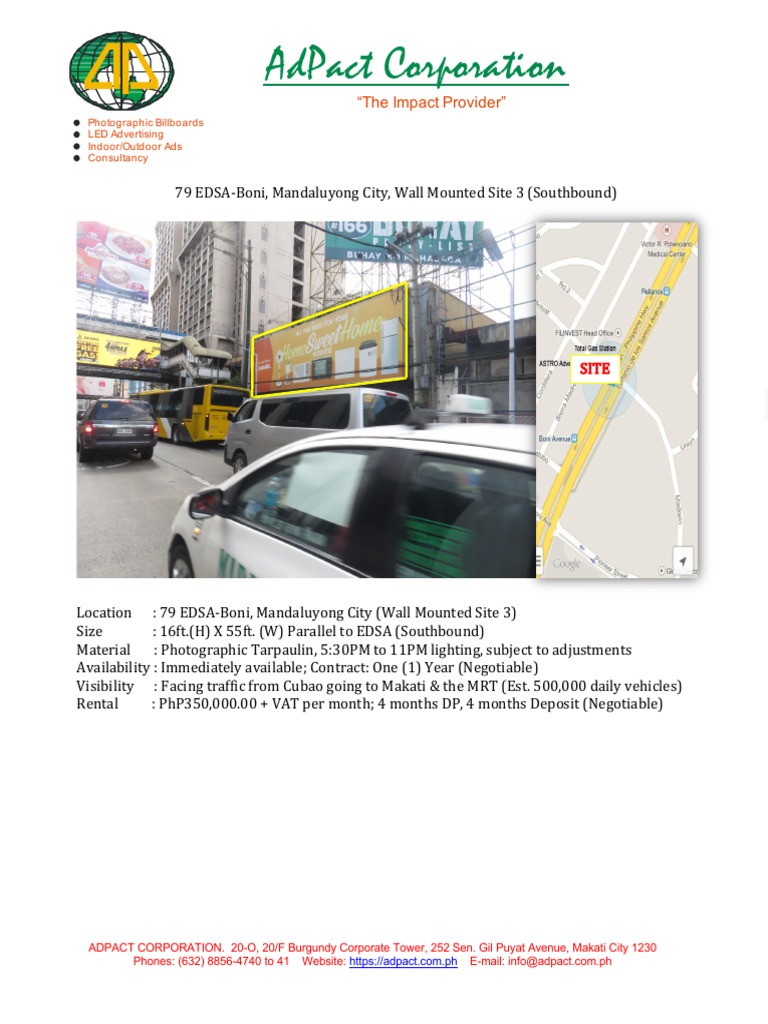 79 EDSA Wall Mounted Site 3 | PDF