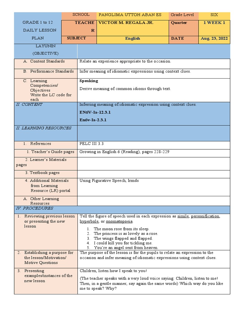 English Cot | PDF | Idiom | Cognitive Science