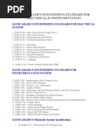 Saudi Aramco Standards | PDF