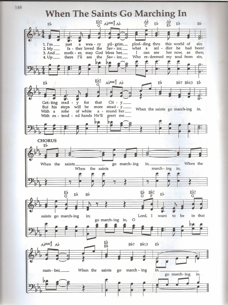 164 - When The Saints Go Marching in | PDF