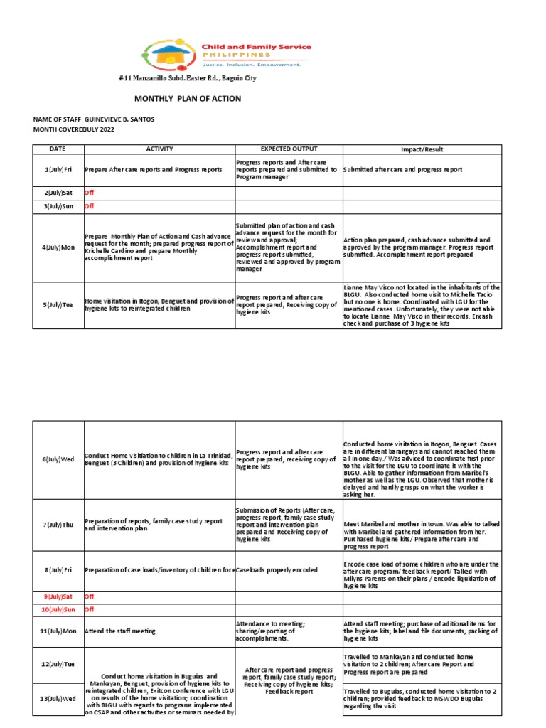 TRAVEL PLAN NEW FORMAT-september | PDF
