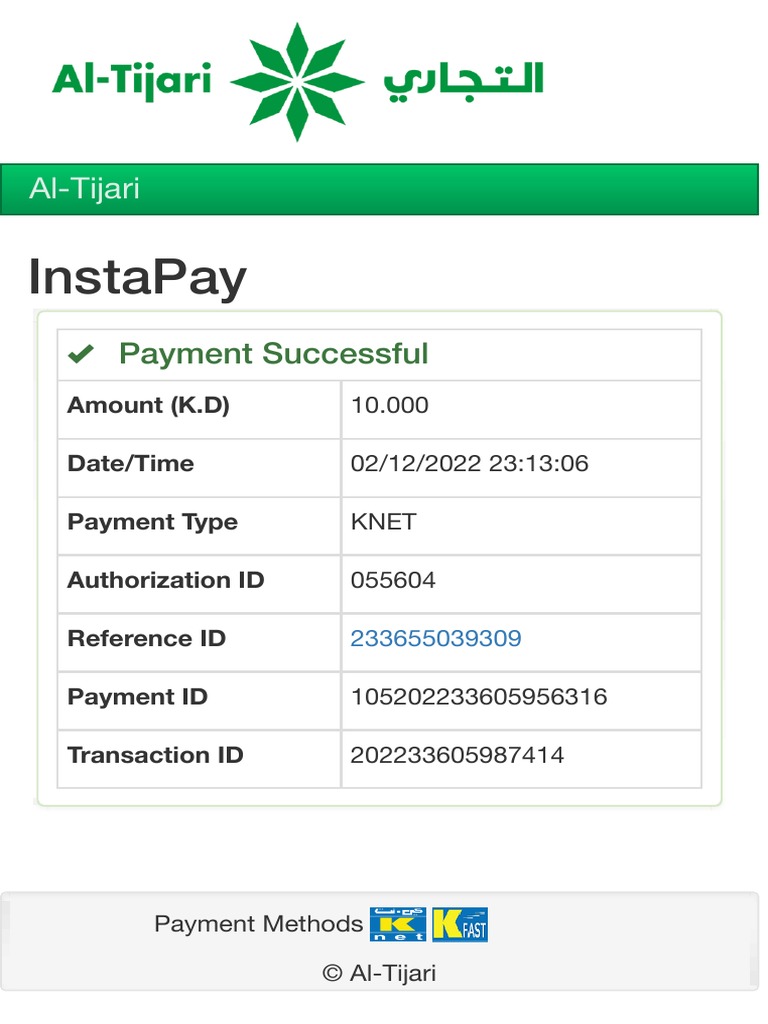 Instapay Customer Insta Pay Pay Result 19402122221922971 D Success | PDF