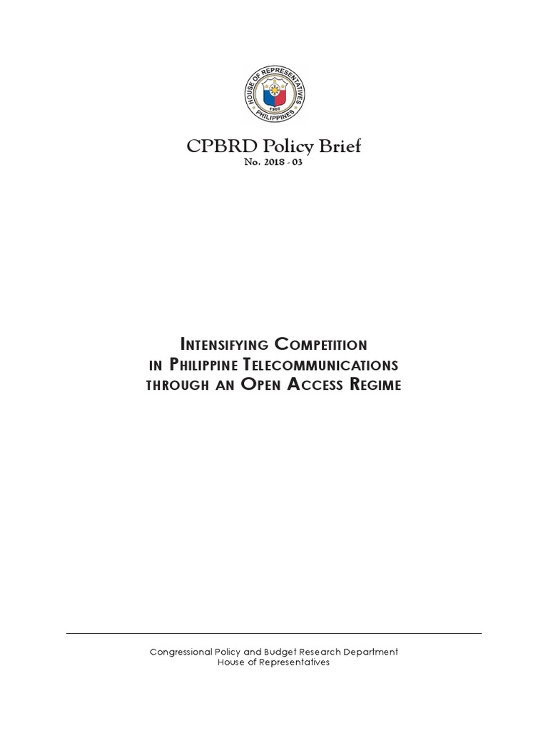 Open Access to Boost Philippine Telecoms | PDF | Computer Network | Osi ...