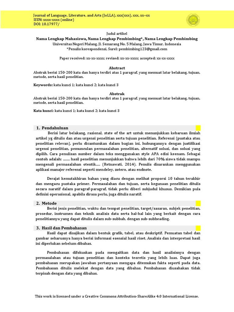 14 - Template Artikel JoLLA UM | PDF