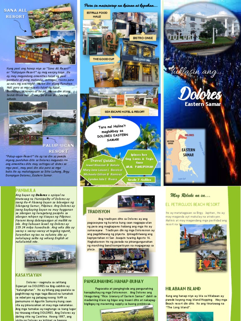 Aral. Pan. TRAVEL BROCHURE | PDF