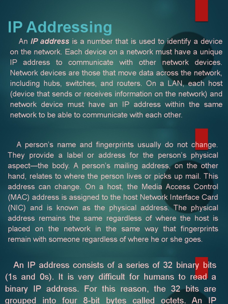 IP Addressing | PDF | Ip Address | Computer Network IP Addressing | PDF | Ip Address | Computer Network