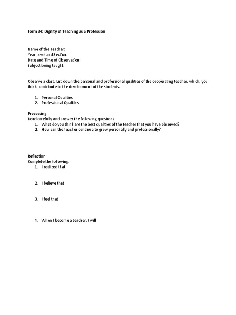 Form 34 | PDF