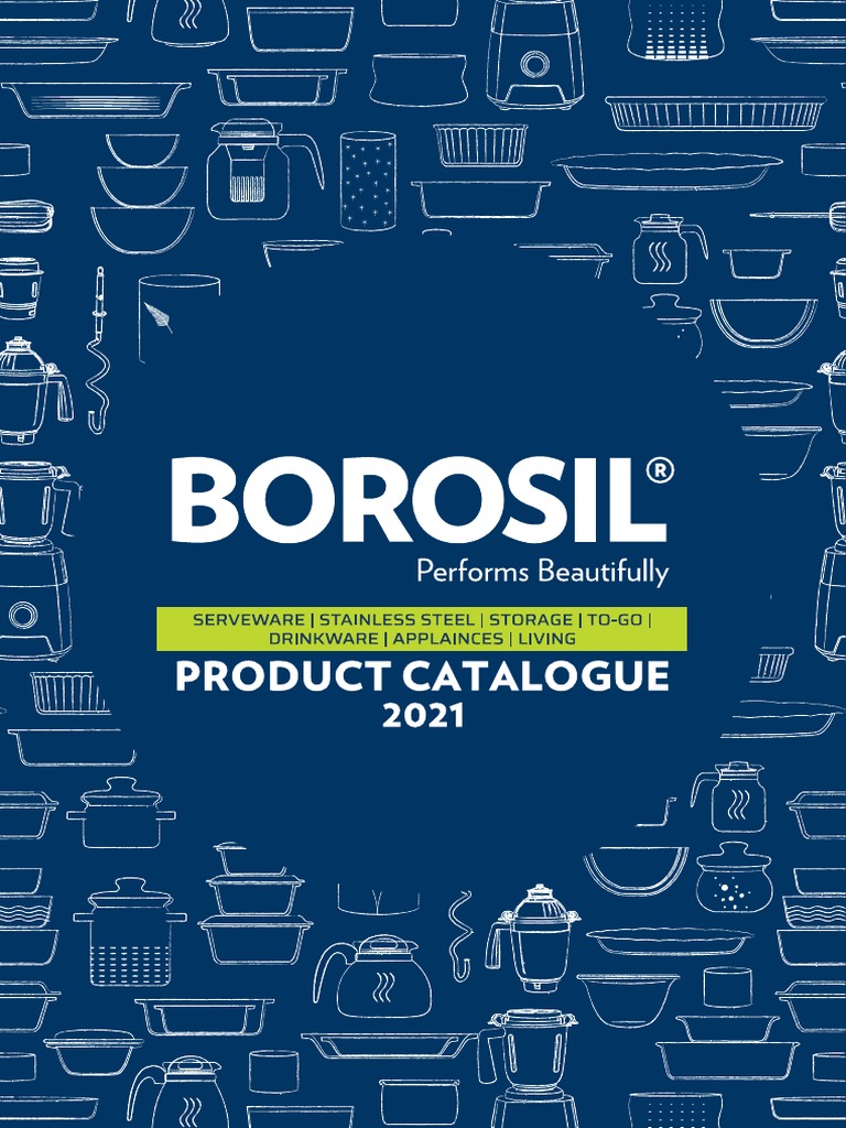 Borosil Product Catalogue 2024-25 | PDF | Pressure Cooking | Tableware