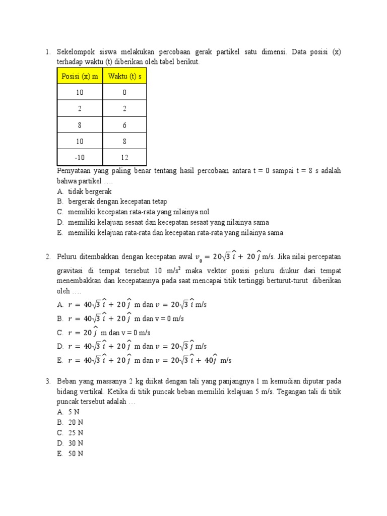 Feb 23 - Soal Latihan UP Fis | PDF | Ilmu Sosial | Metode & Bahan Ajar