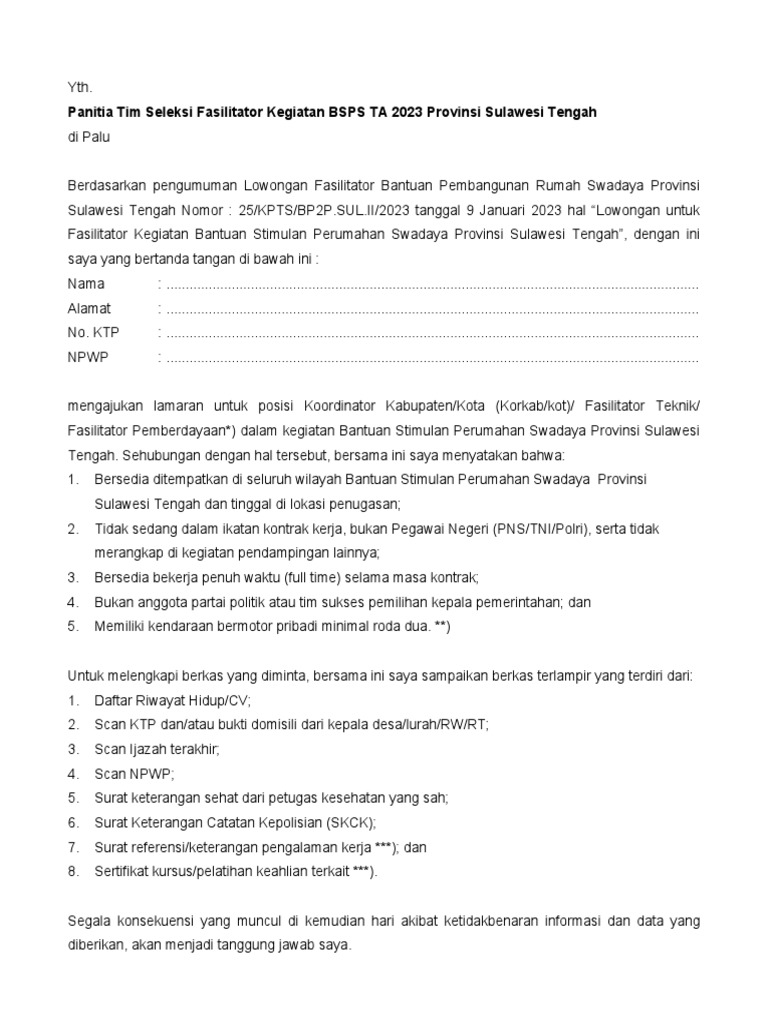 02 Format Surat | PDF