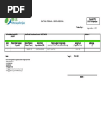 Formulir 3KK1 BPJS Ketenagakerjaan Tahap 1 | PDF