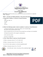 NAT Sample Test | PDF | Student's T Test | Knowledge