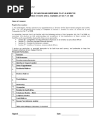 Consent to Act as Director - Form 45 | PDF | Social Institutions ...