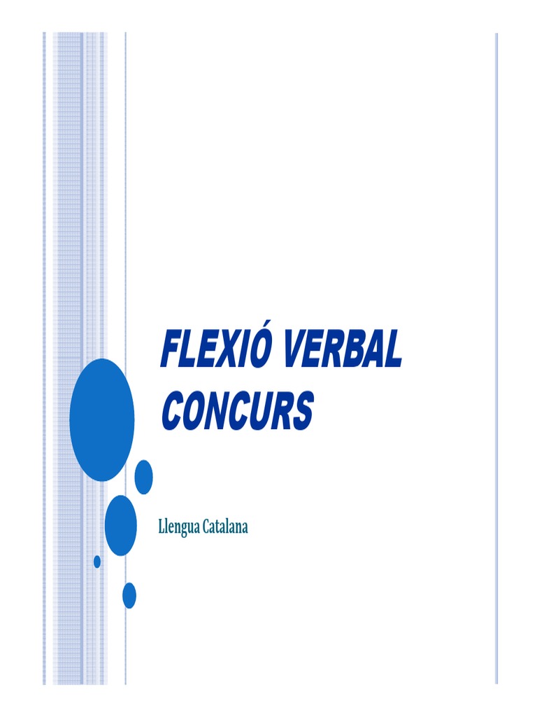Microsoft PowerPoint - Concurs - Verbs | PDF