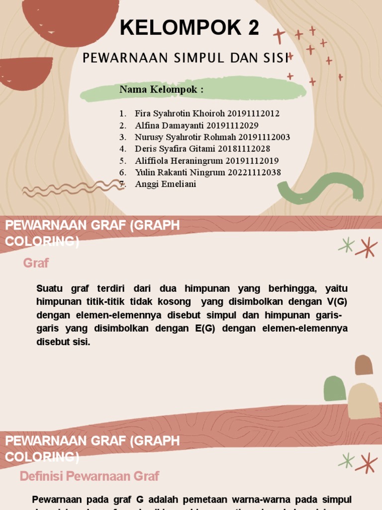 Kel 2 - TG - Pewarnaan Simpul Dan Sisi | PDF