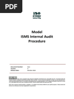 ISMS Manual (Sample) | PDF
