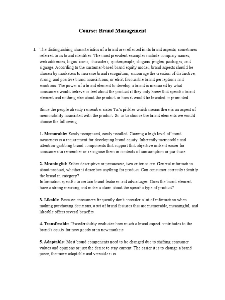Brand Management | PDF | Brand | Brand Management