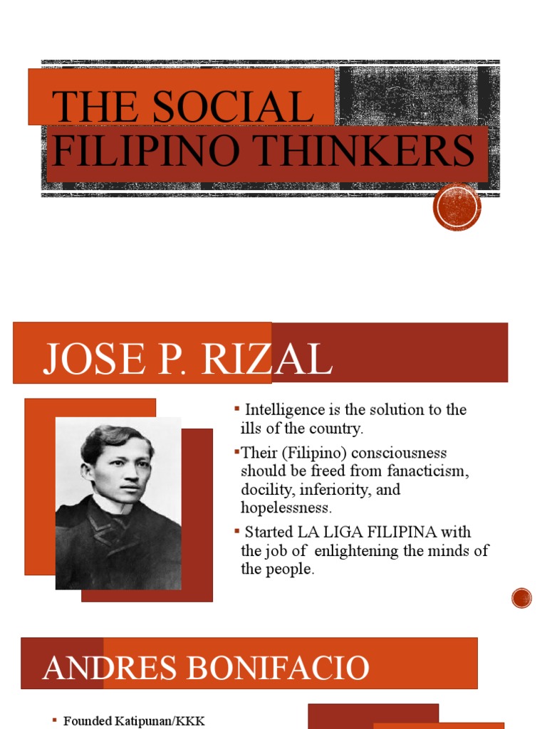 Key Filipino Social Thinkers and Ideas | PDF