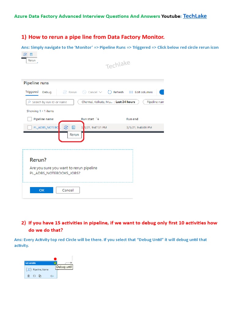Azure Data Factory Interview Questions | PDF | Computer File | Comma ... Azure Data Factory Interview Questions | PDF | Computer File | Comma ...