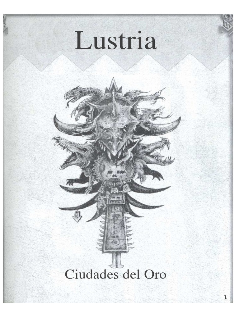 Campaña Lustria | PDF | Espada | Selva