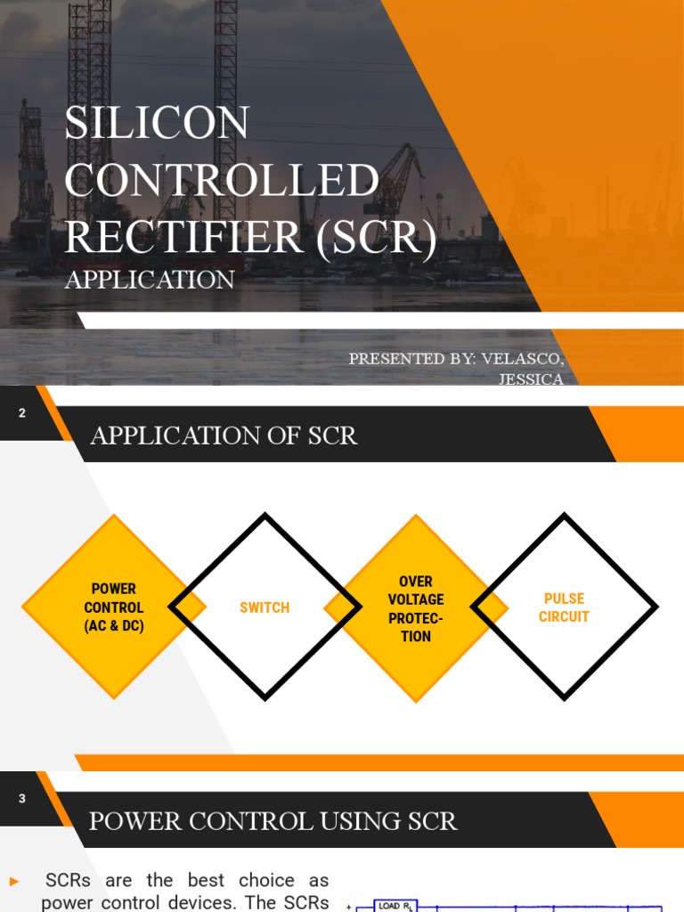 Applications of SCR Diac Triac and Converter Family | PDF | Rectifier ...