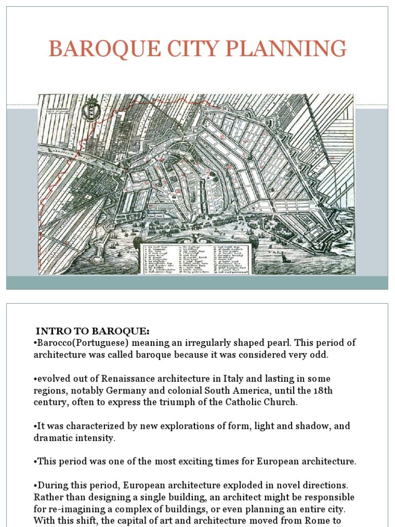Baroque City Planning | PDF | Rome | City