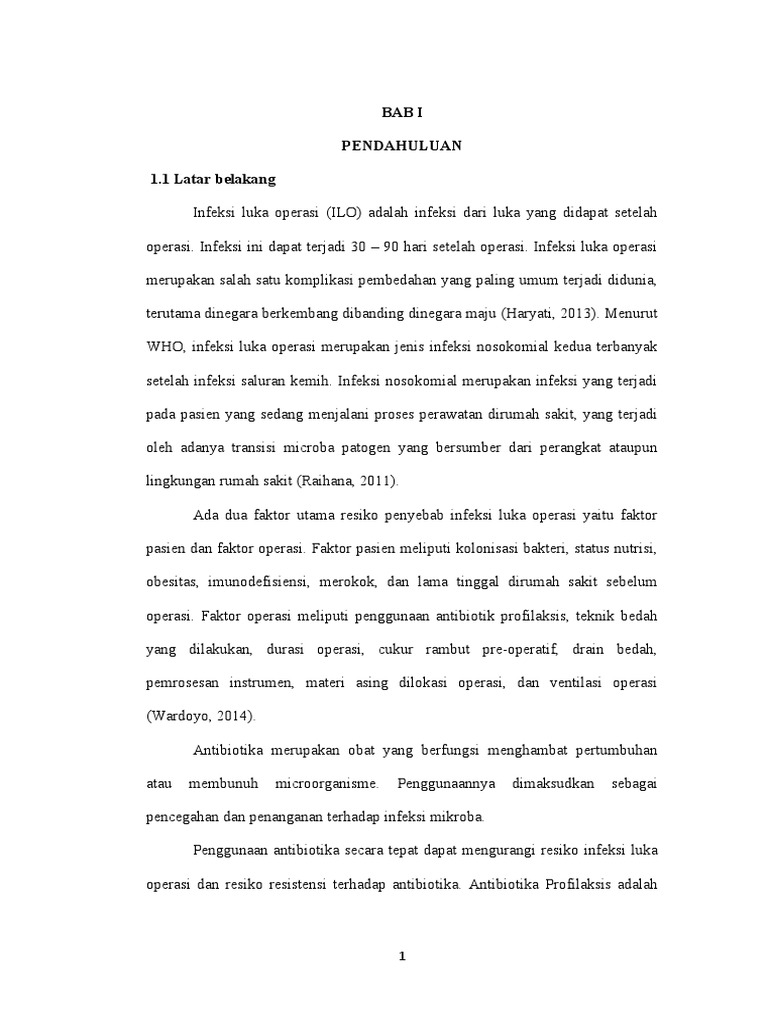 Ab Profilaksis SC Dengan Metode Gyssens 1 | PDF