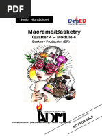 Needlecraft 9 Q1 Module 1 PDF | PDF | Embroidery | Yarn