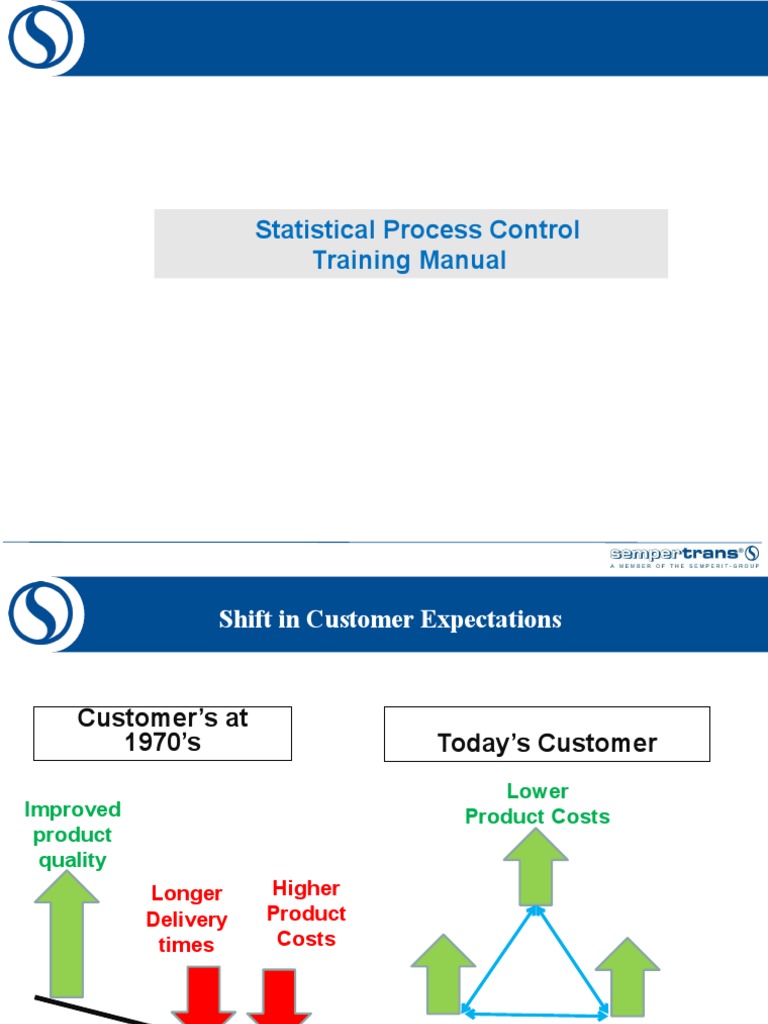 SPC Training Manual Overview | PDF | Technology & Engineering