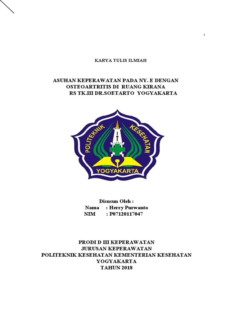 Karya Tulis Ilmiah Herry Purwanto | PDF