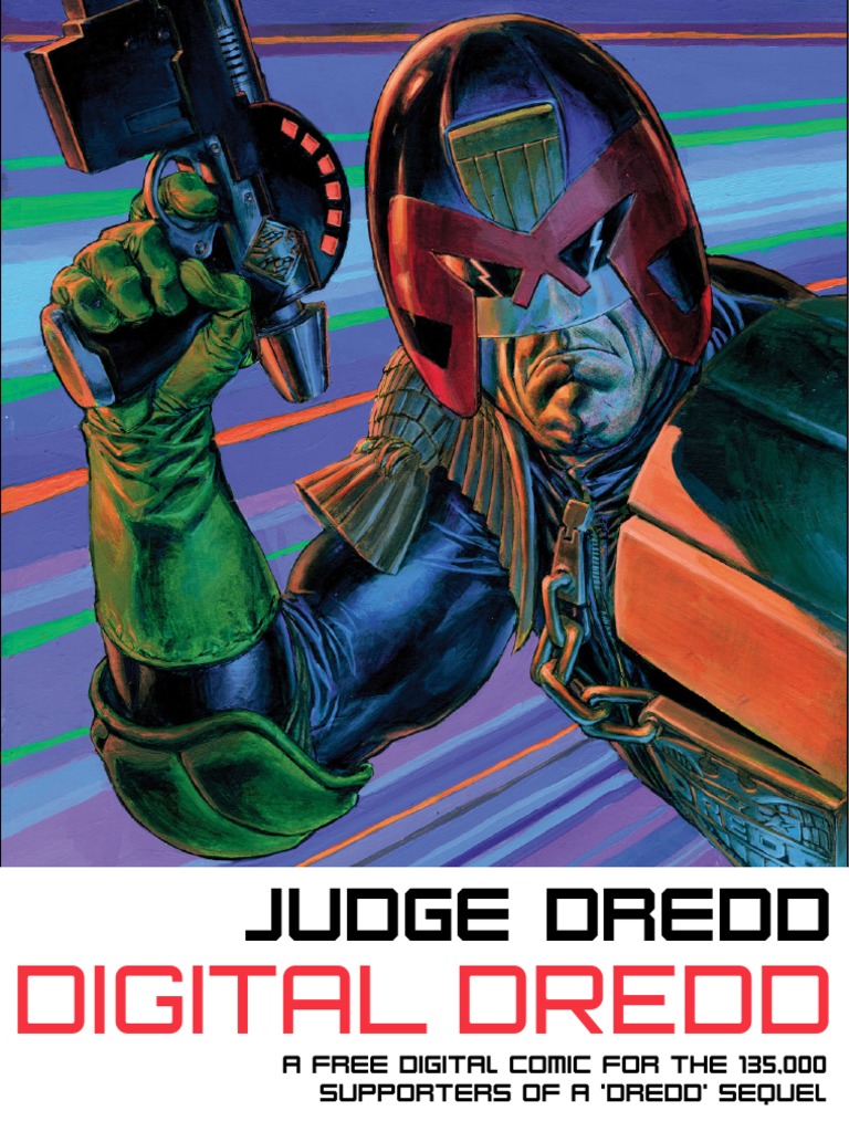 Judge Dredd Digital Comic Gift for Fans | PDF | Comics
