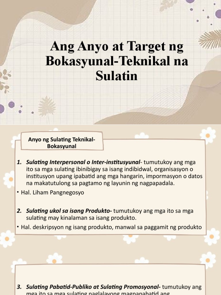 Piling Larang Modyul 3-4 MANWAL | PDF