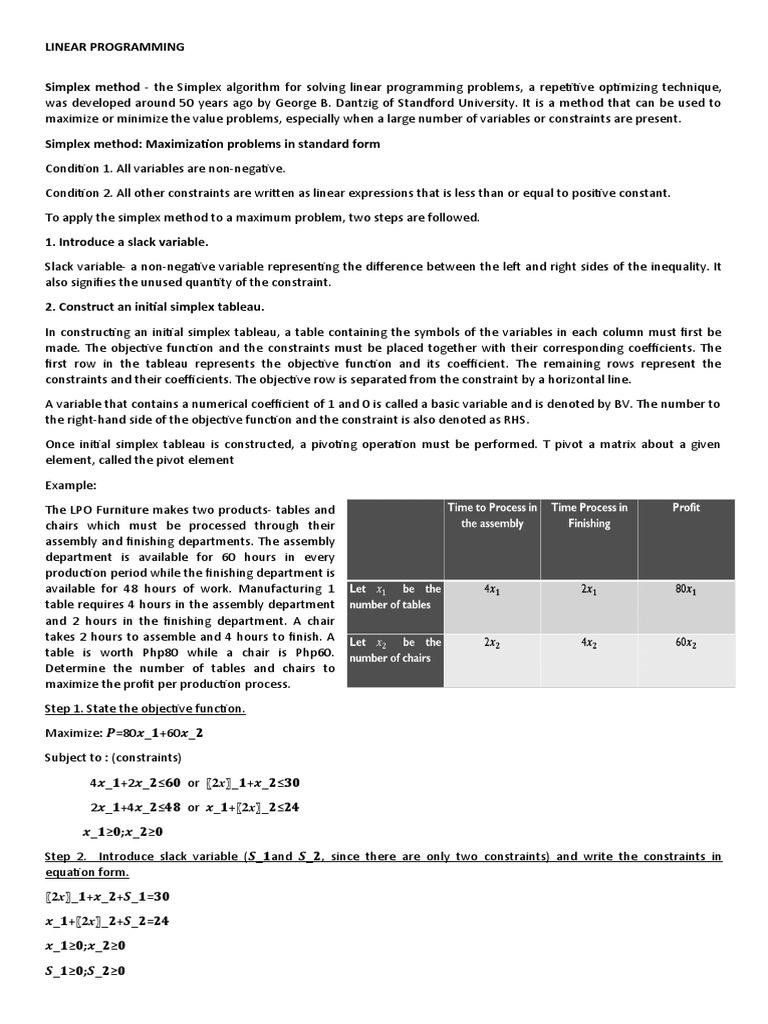 Linear Programming Download Free Pdf Linear Programming Theoretical Computer Science