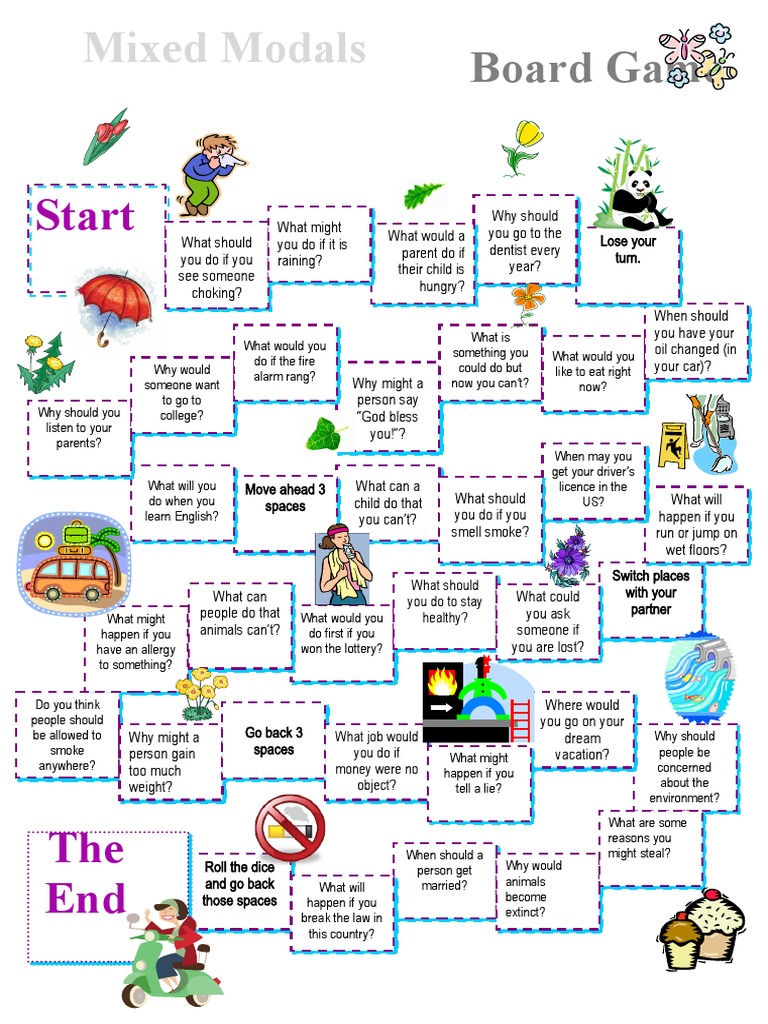 Mixed Modals Board Game Fun Activities Games - 68921 | PDF