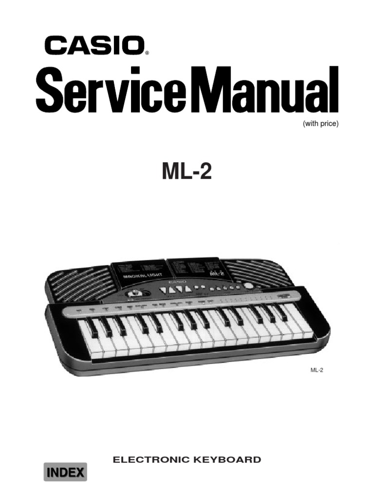 Casio ml-2 | PDF | Digital To Analog Converter | Power Supply
