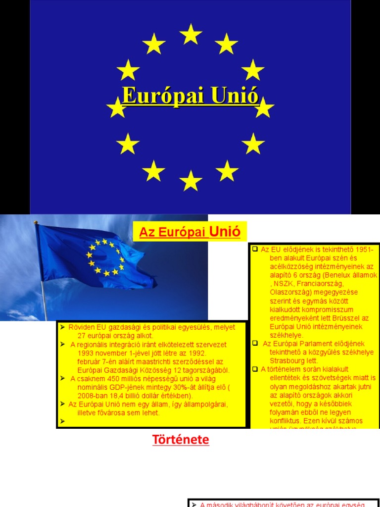 Európai Unió | PDF