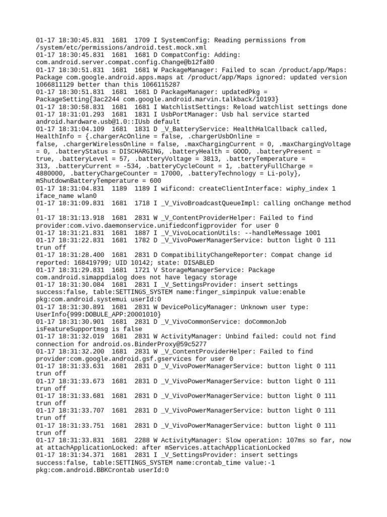 Log | PDF | Computer Data | Unix