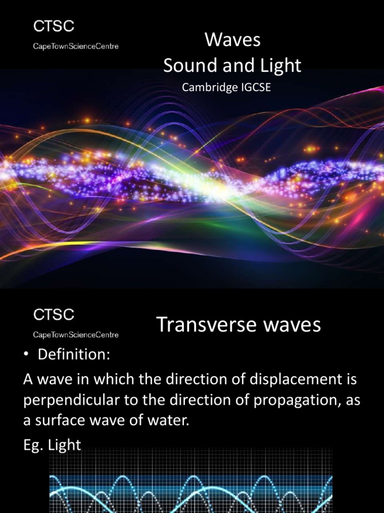 Understanding Waves: Sound and Light Concepts | PDF | Waves | Light