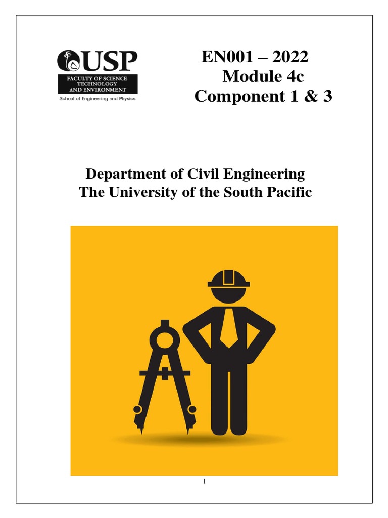 EN001 Handout 4c - Com 1 - 3 | PDF | Concrete | Auto Cad