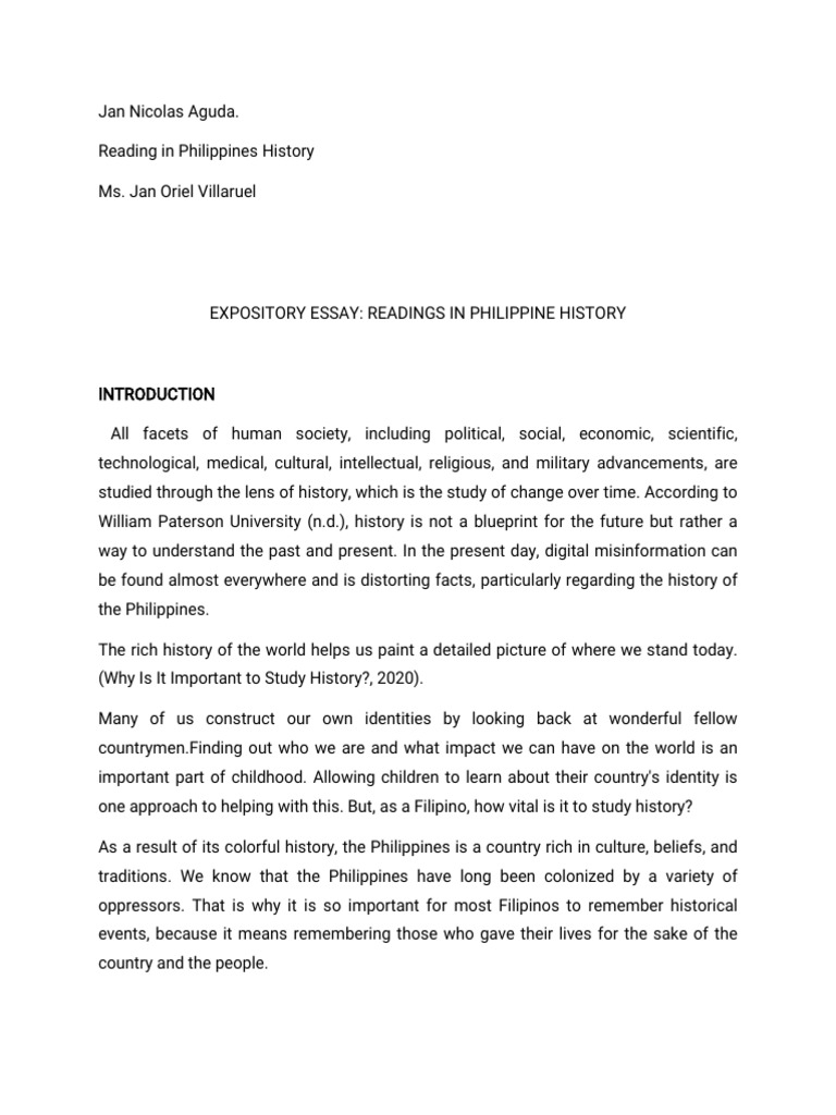 Expository Essay PDF