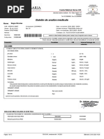Rezultate Analize Medicale - MedLife | PDF