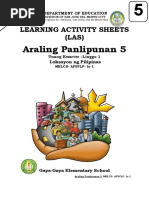 AP4 - QUARTER 1 - MODULE 5a.2 - HEOGRAPIYANG PISIKAL (PANAHON) | PDF