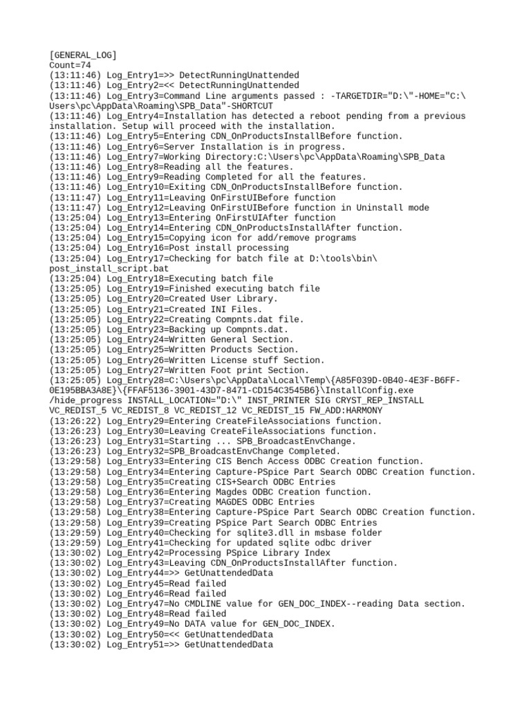 InstLogSpb01162023 133004 | PDF | Utility Software | Information Technology Management