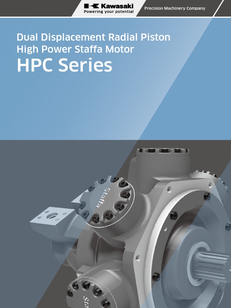 HPC Series: Dual Displacement Radial Piston High Power Staffa Motor ...
