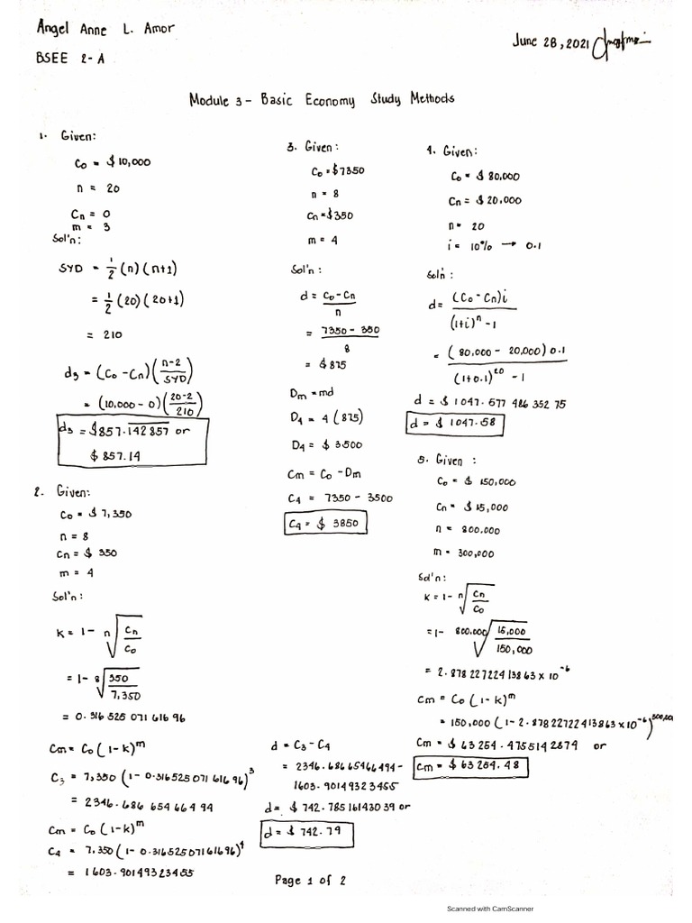 M3 - Basic Economy Study Methods | PDF