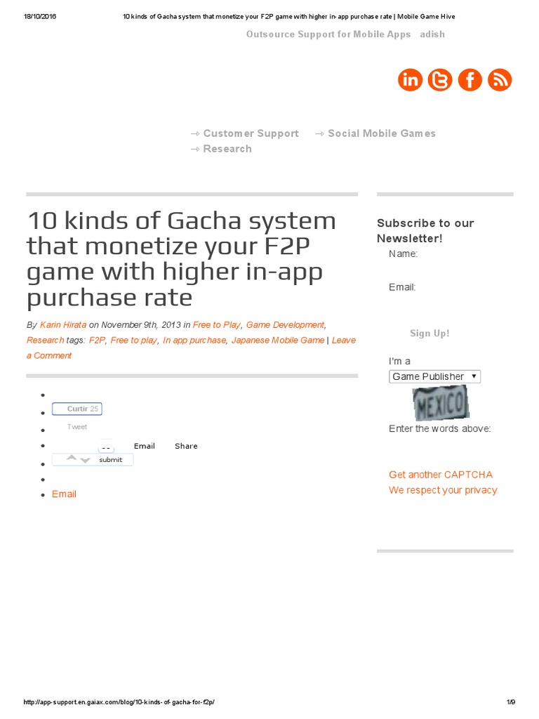 10 Kinds of Gacha System That Monetize Your F2P Game With Higher In-App ...