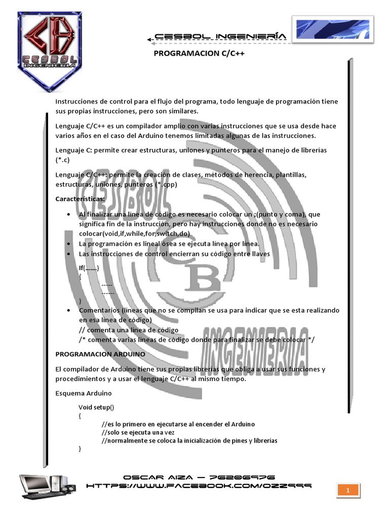 Programacion C | PDF | Lenguaje de programación | C